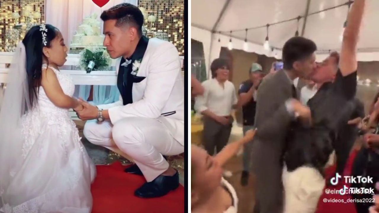 Viral: Novio se besa con invitado frente a su esposa en boda