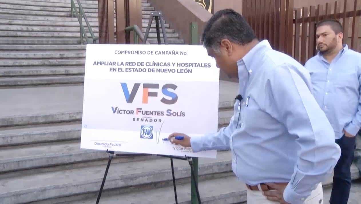 Firma Víctor Fuentes compromiso de seguridad y salud