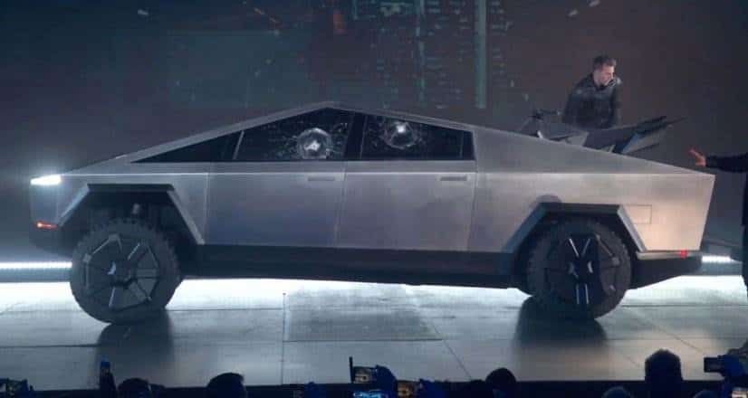 'Vidrio blindado” del Cybertruk, la nueva Tesla, se rompe durante ...