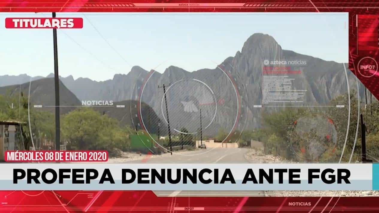 Titulares: Profepa denuncia ante FGR desmonte en La Huasteca