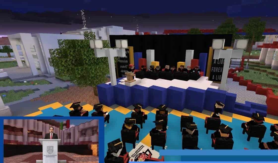 Tendrán graduación de forma virtual gracias al Minecraft